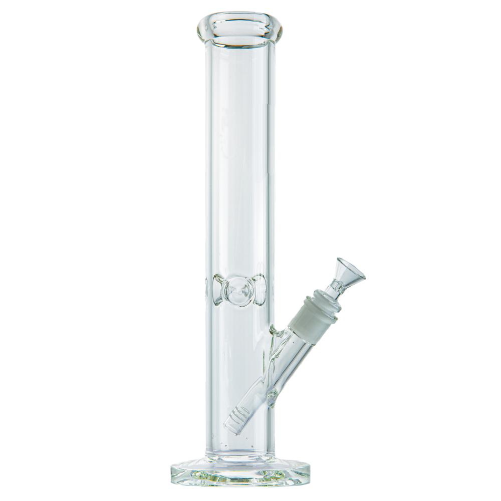 14" Straight Tube Bong with Ice Catcher - Puffing Bird