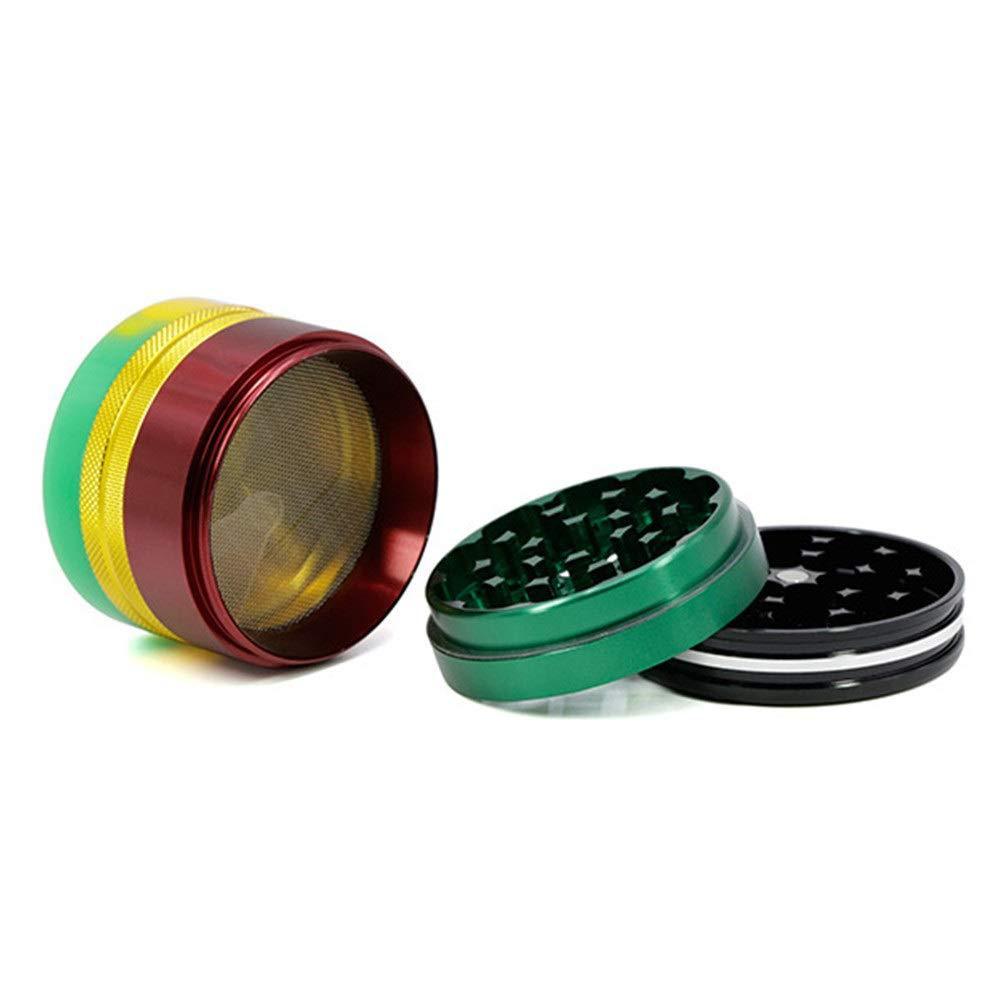55MM 4 Layer Silicone Storage Grinder - Puffing Bird
