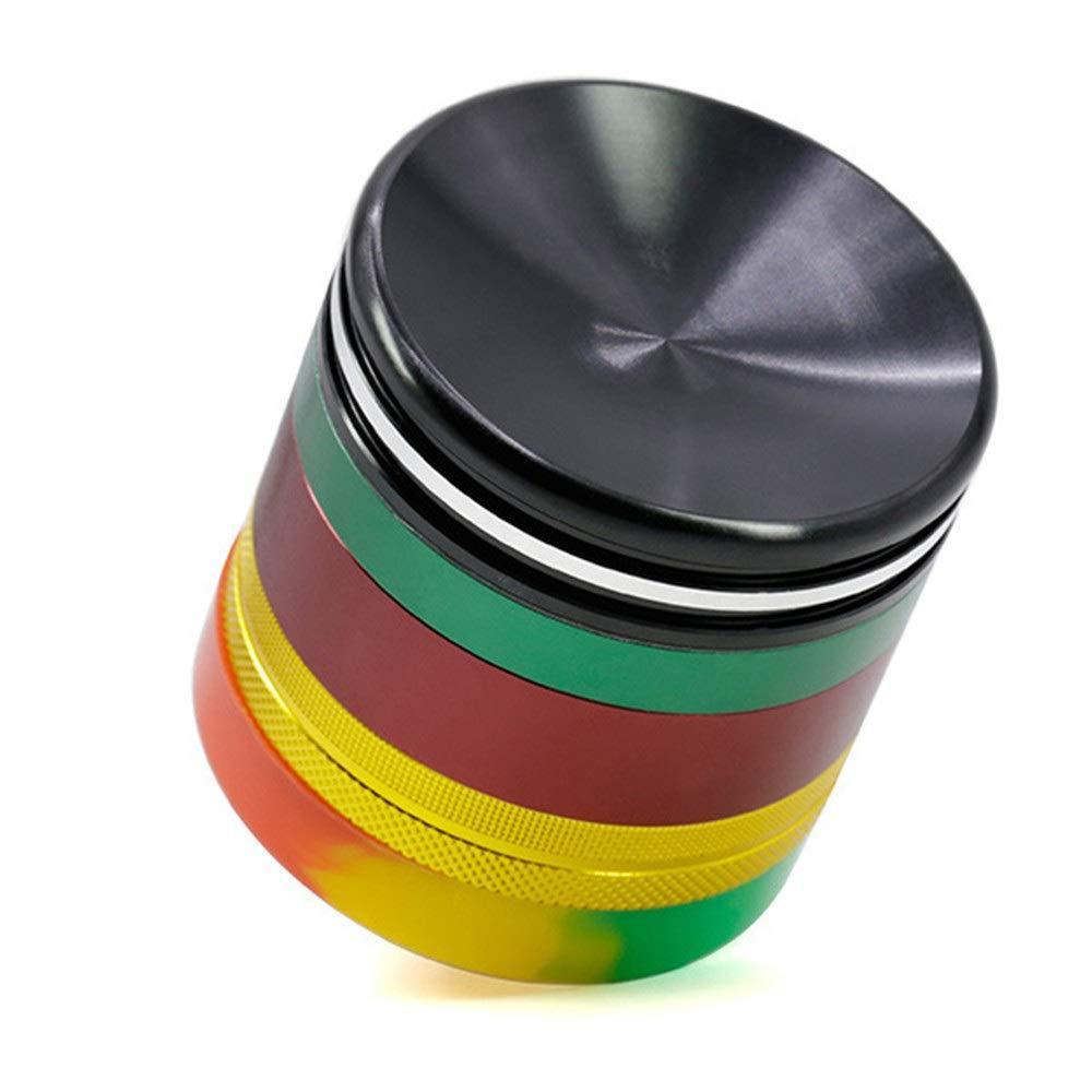 55MM 4 Layer Silicone Storage Grinder - Puffing Bird