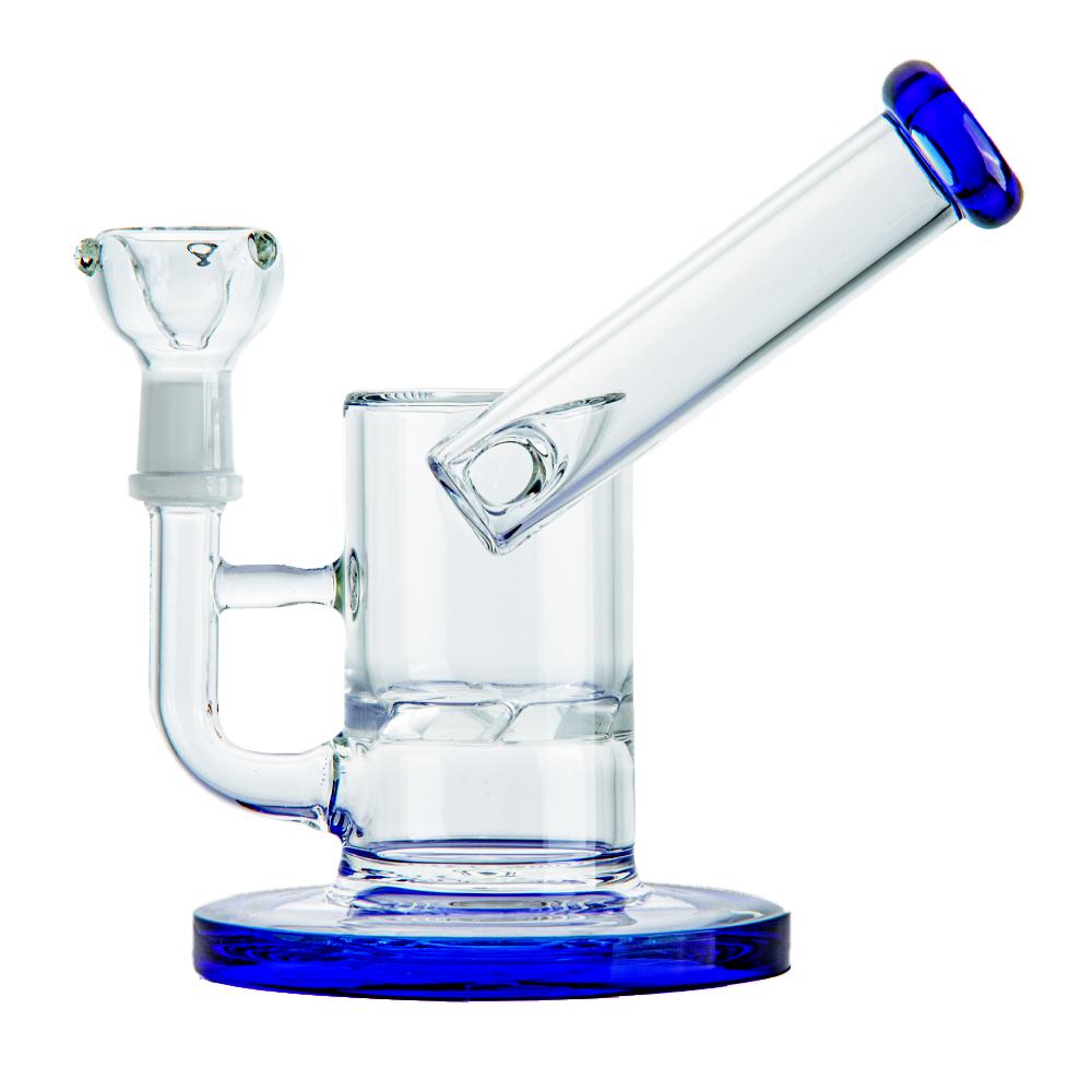 5.5" 45-Degree Turbine Perc Dab Rig - Puffing Bird