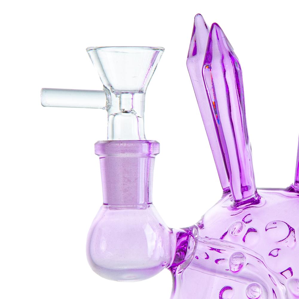 7.09" Spiky Turtle Glass Dab Rig - Puffing Bird